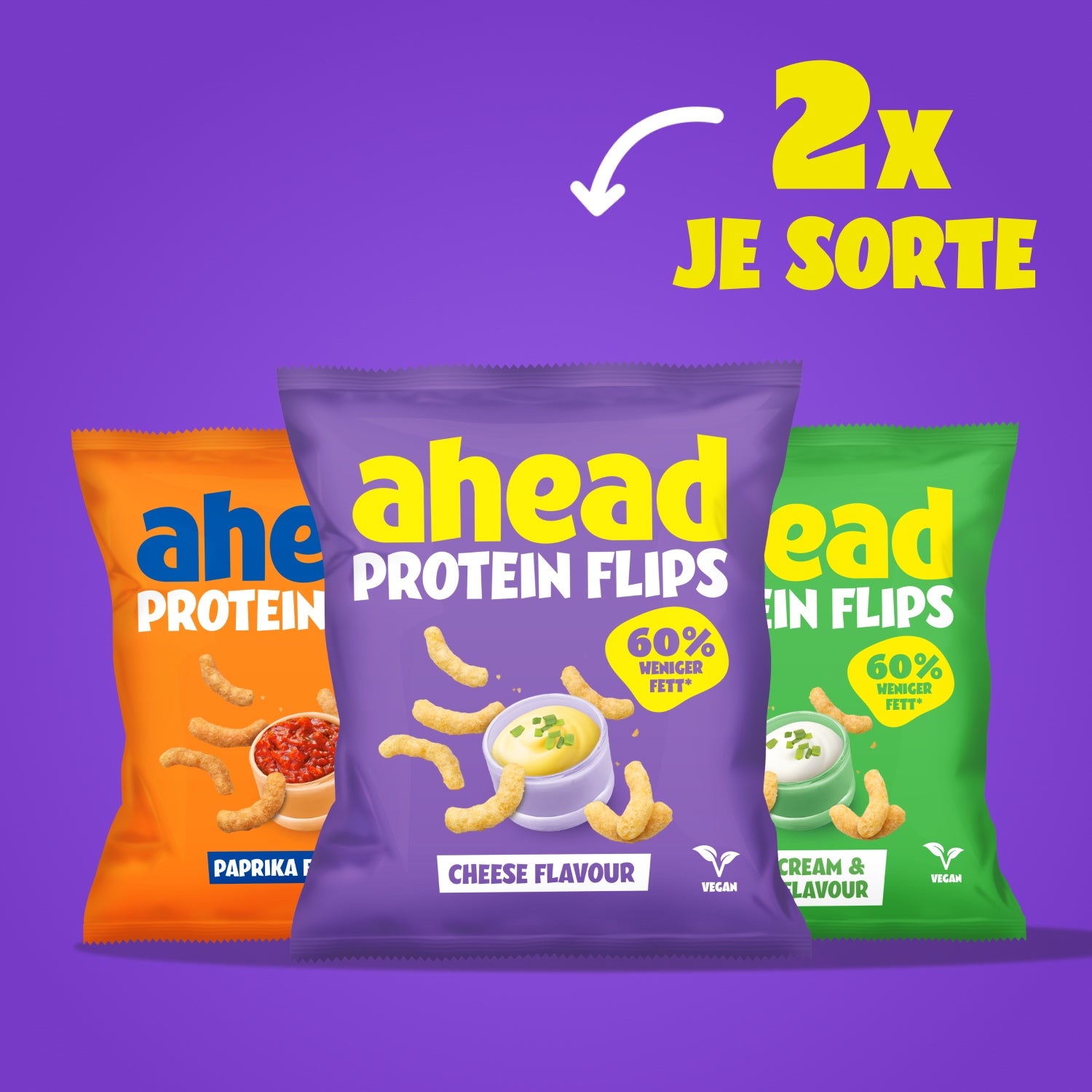 Protein Flips Probierpaket » High Protein & Vegan – ahead® | The Better ...